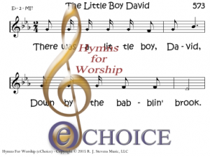 THE LITTLE BOY DAVID | R. J. Stevens Music