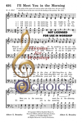 I’LL MEET YOU IN THE MORNING | R. J. Stevens Music