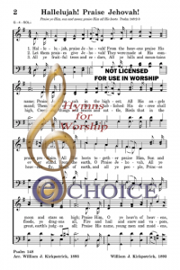 Hallelujah! Praise Jehovah | R. J. Stevens Music