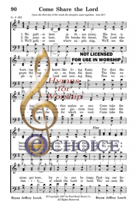 Come, Share The Lord | R. J. Stevens Music