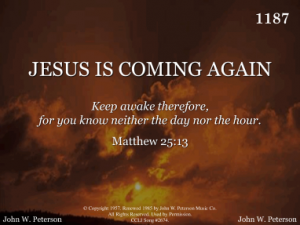 JESUS IS COMING AGAIN | R. J. Stevens Music