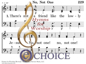 No, Not One | R. J. Stevens Music