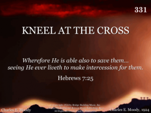 Kneel At The Cross | R. J. Stevens Music
