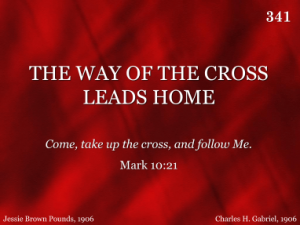 The Way Of The Cross Leads Home | R. J. Stevens Music