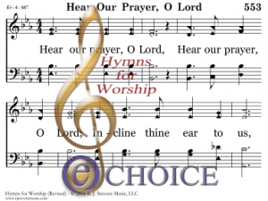 Hear Our Prayer, O Lord | R. J. Stevens Music