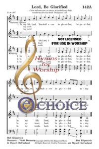 LORD, BE GLORIFIED | R. J. Stevens Music